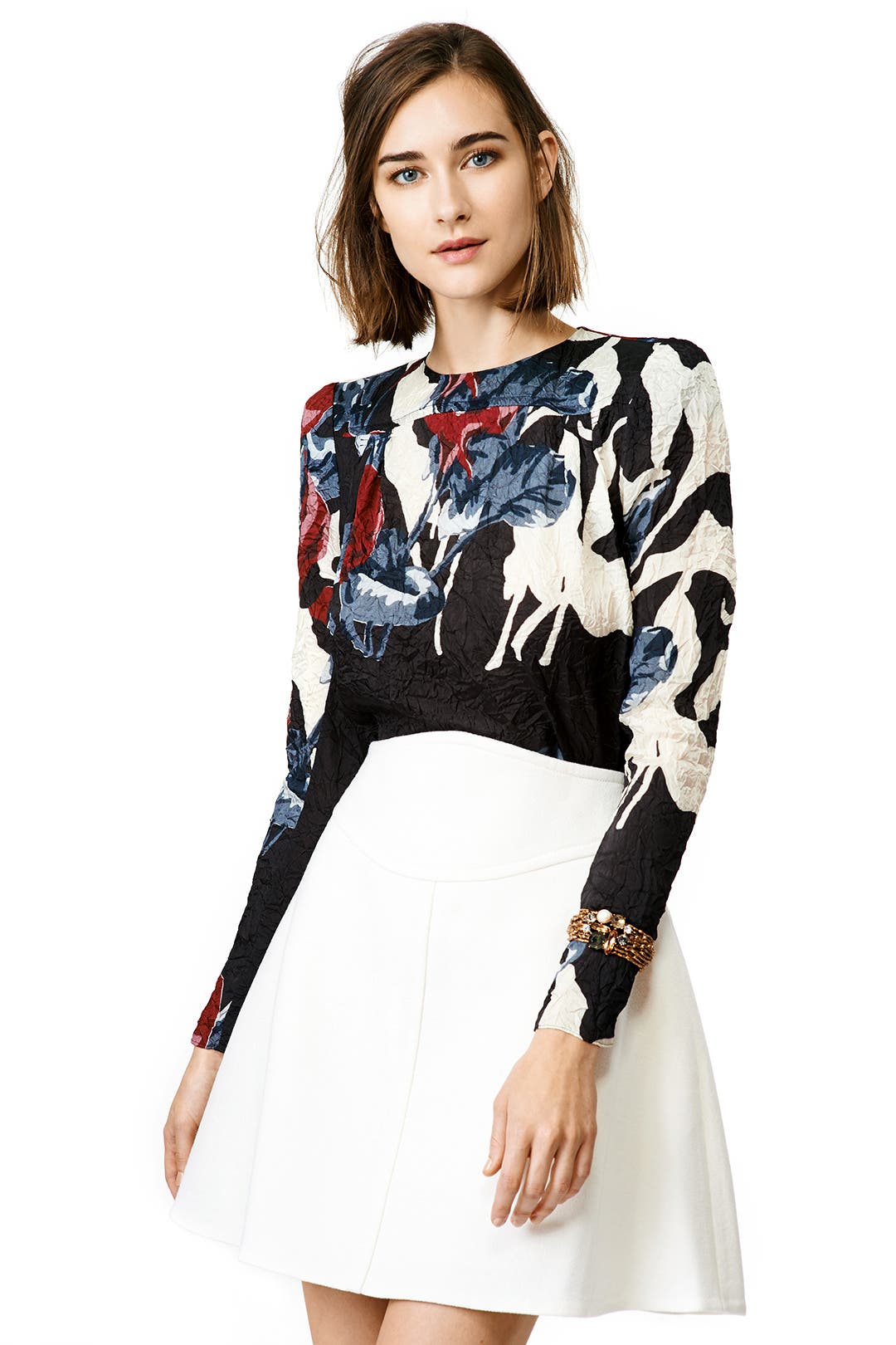 Let It Drip Top by Carven | Rent the Runway