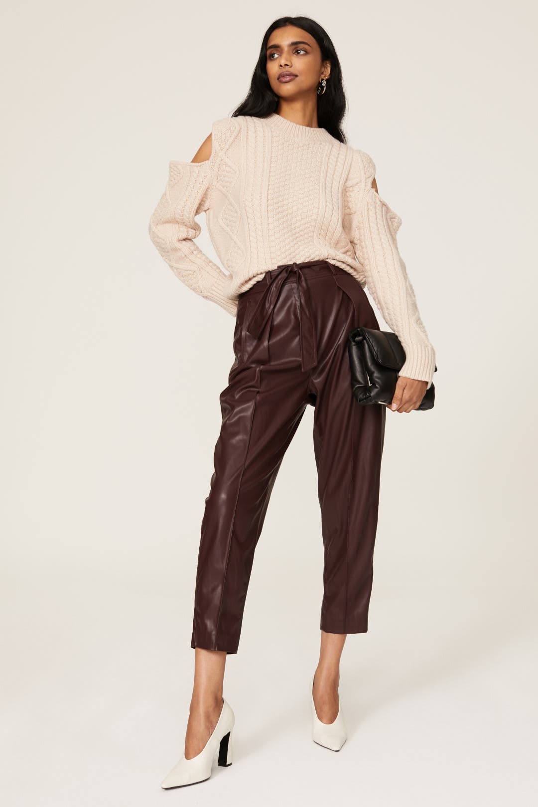 Aspen Cold Shoulder Sweater by BLANKNYC | Rent the Runway