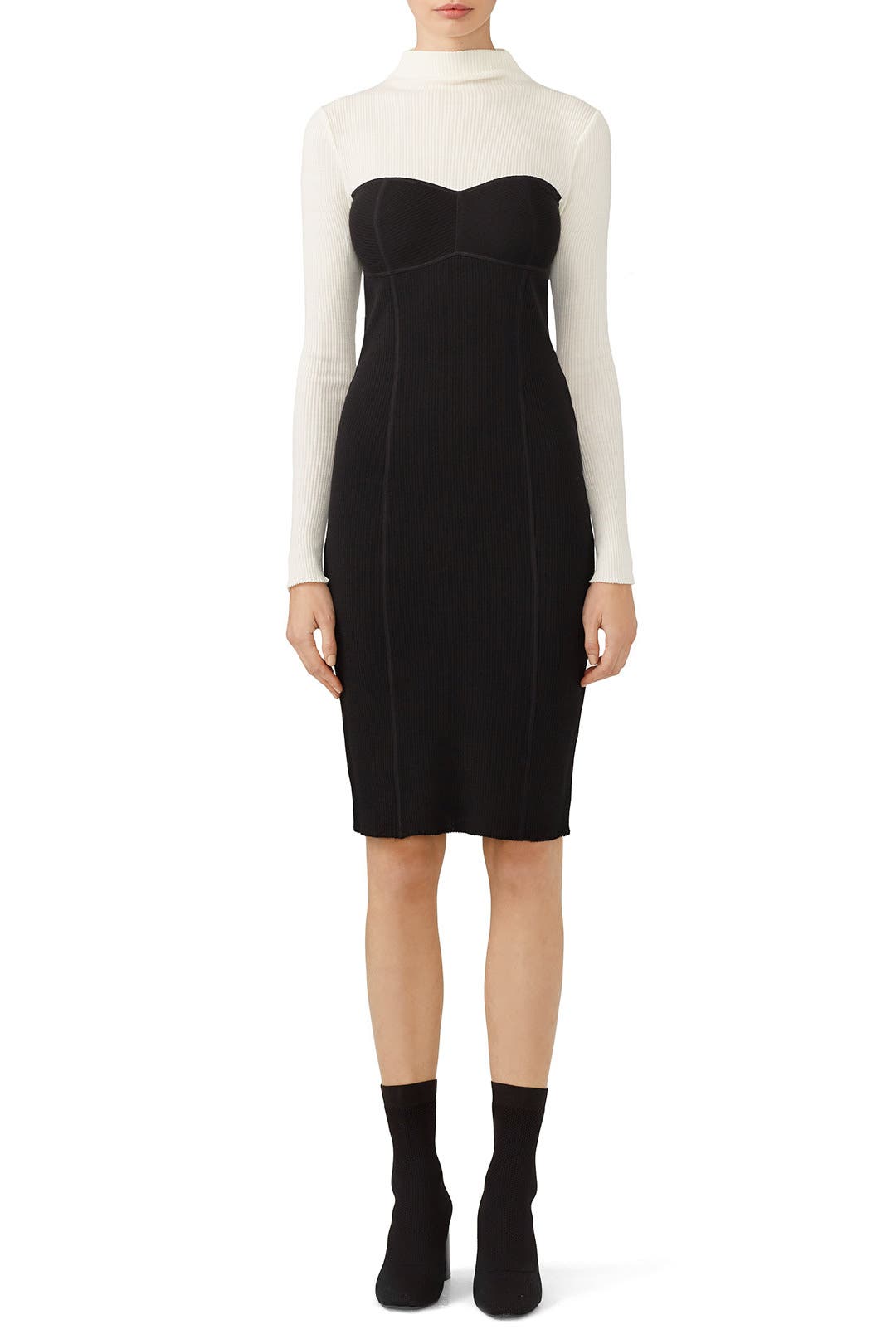 Colorblock Knit Sheath by Theory | Rent the Runway