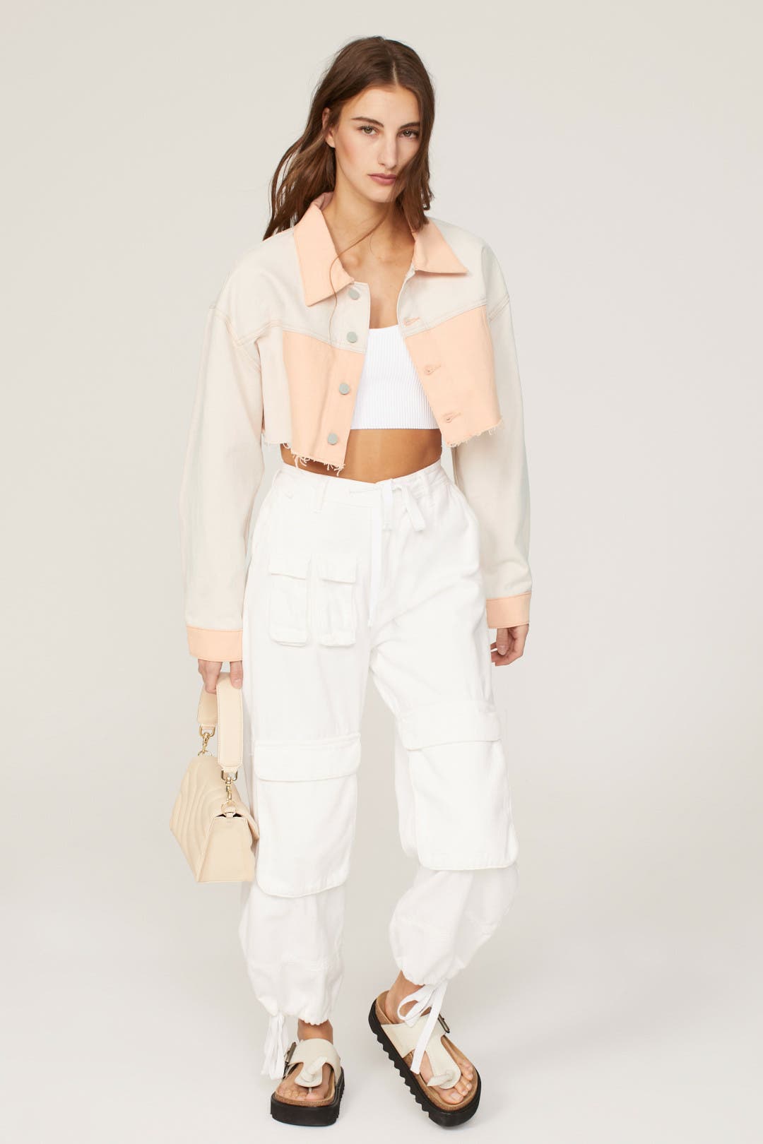 Micro Cropped Jacket by Hudson | Rent the Runway