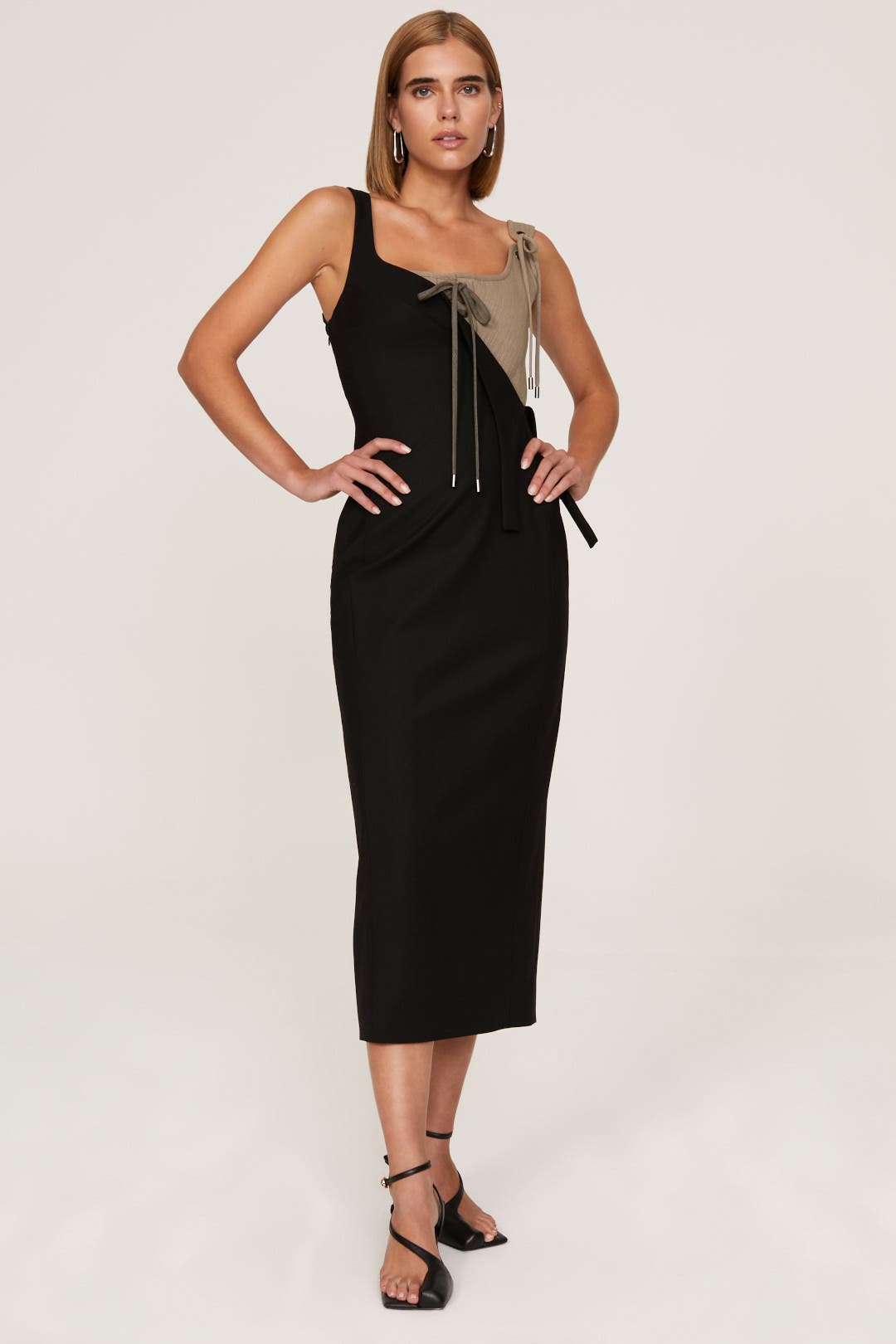 Falling Front Dress by Monse | Rent the Runway