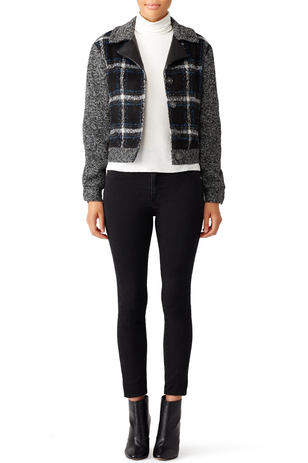AJ Checkered Jacket by Ellie Mae | Rent the Runway