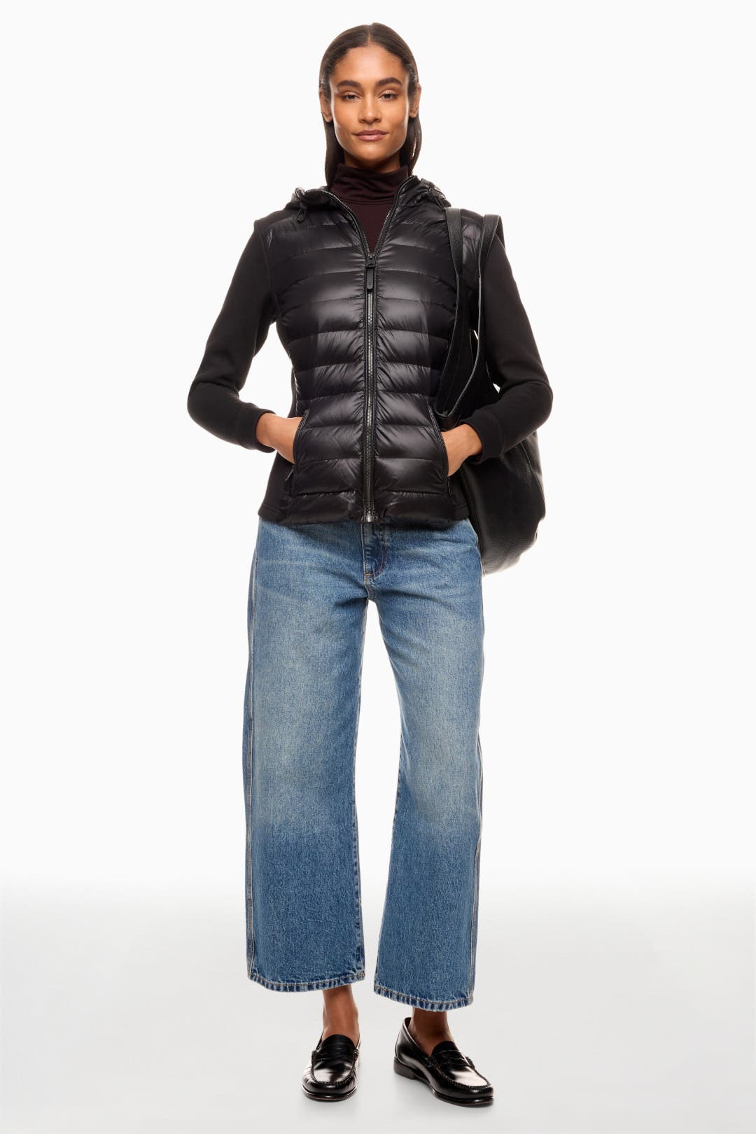 Della Hybrid Jacket with Hood by Mackage | Rent the Runway