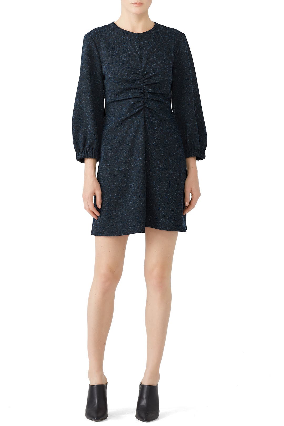 Eclipse Pique Ruched Dress by Tibi | Rent the Runway