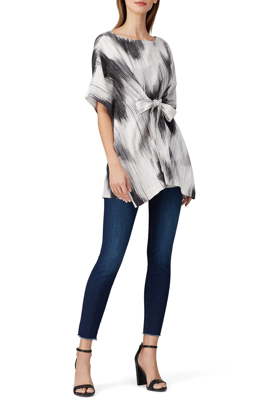 Painted Ikat Top by Natori | Rent the Runway