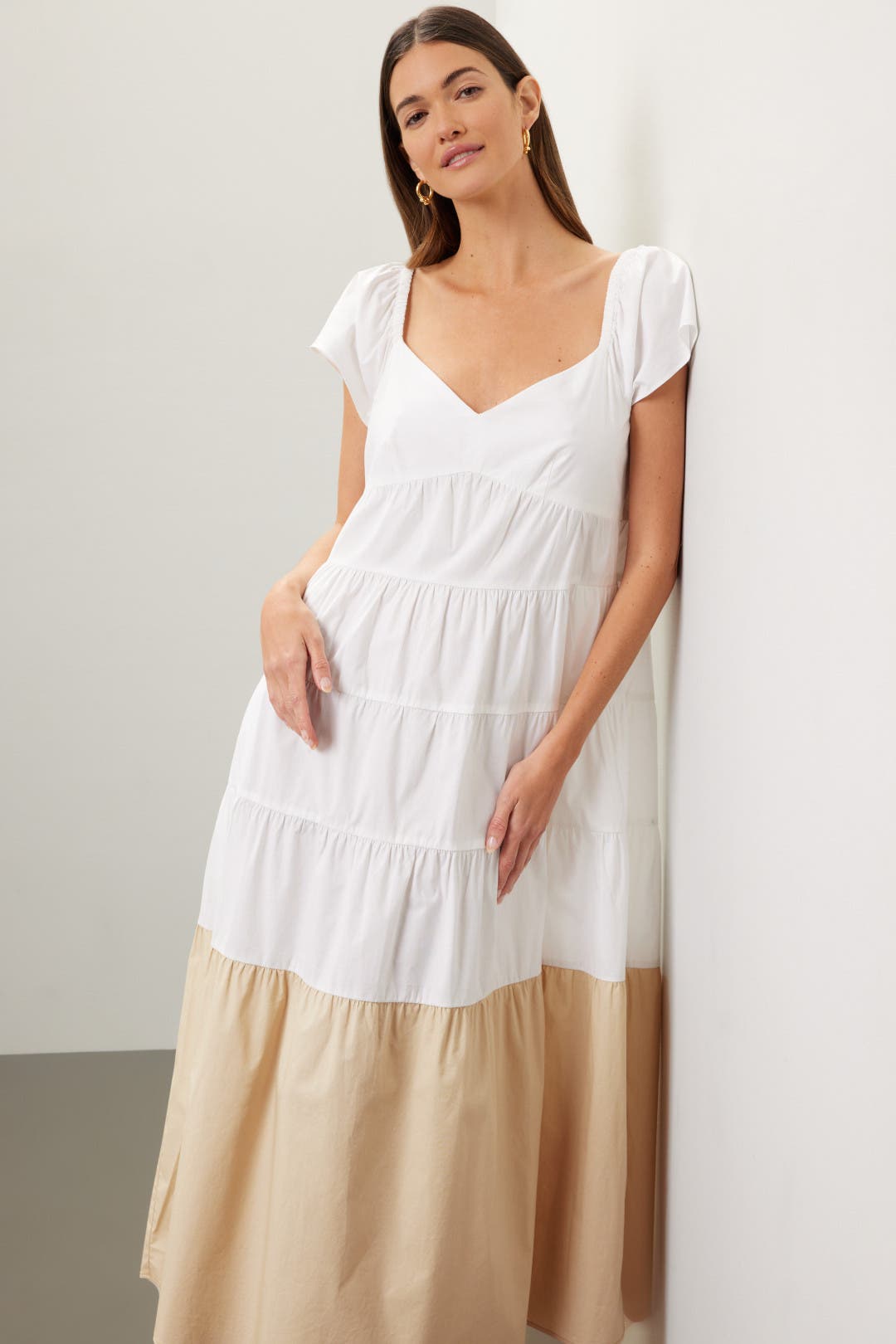 Tiered Maxi Dress by Donna Morgan | Rent the Runway
