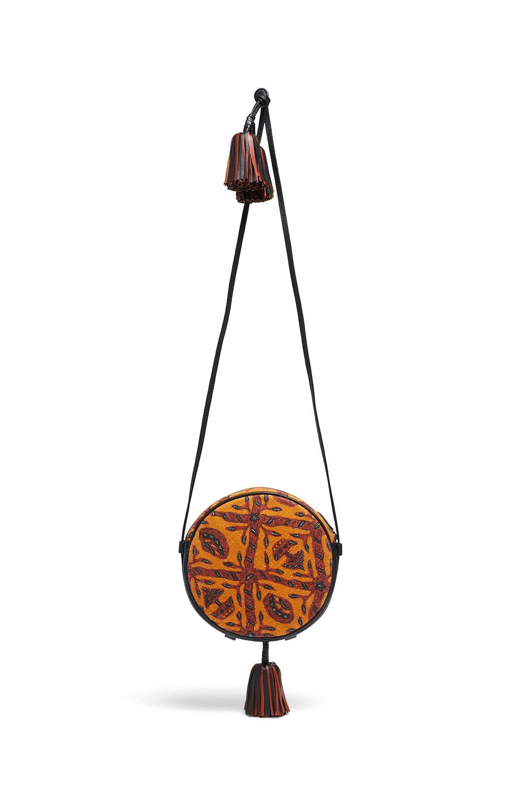 Ochre Afia Crossbody by Ulla Johnson Handbags | Rent the Runway