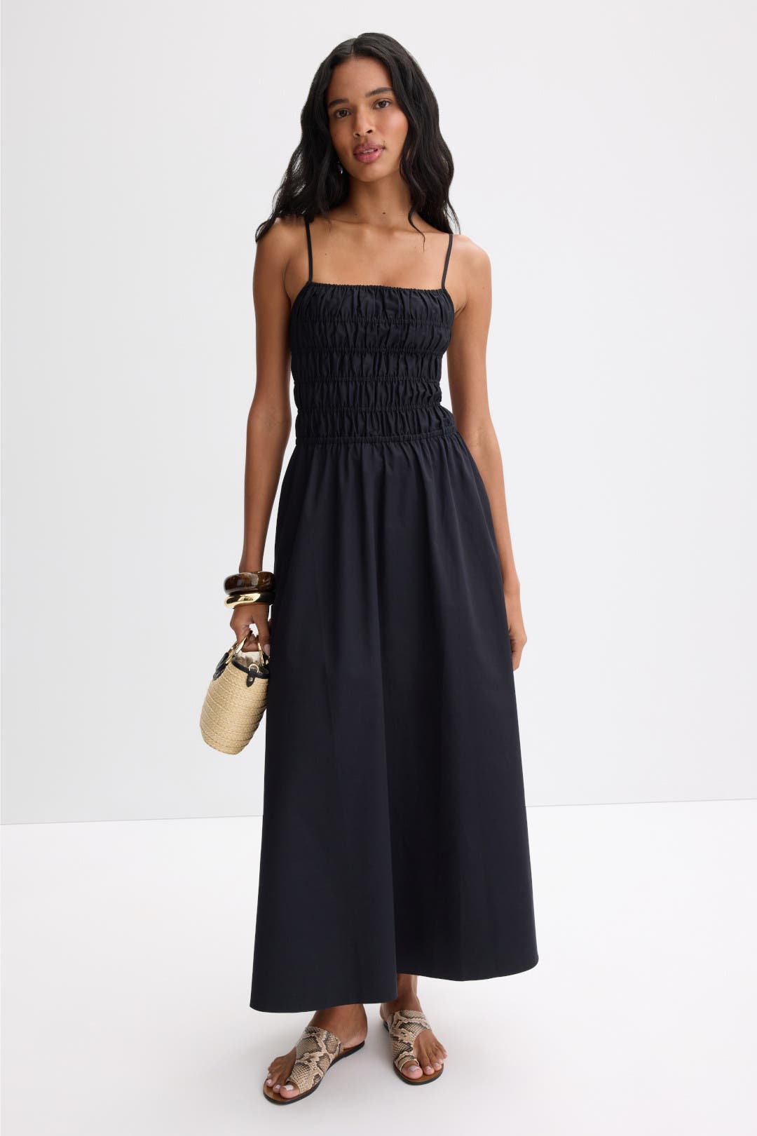 The Delta Dress in Blackout by Solid & Striped | Rent the Runway
