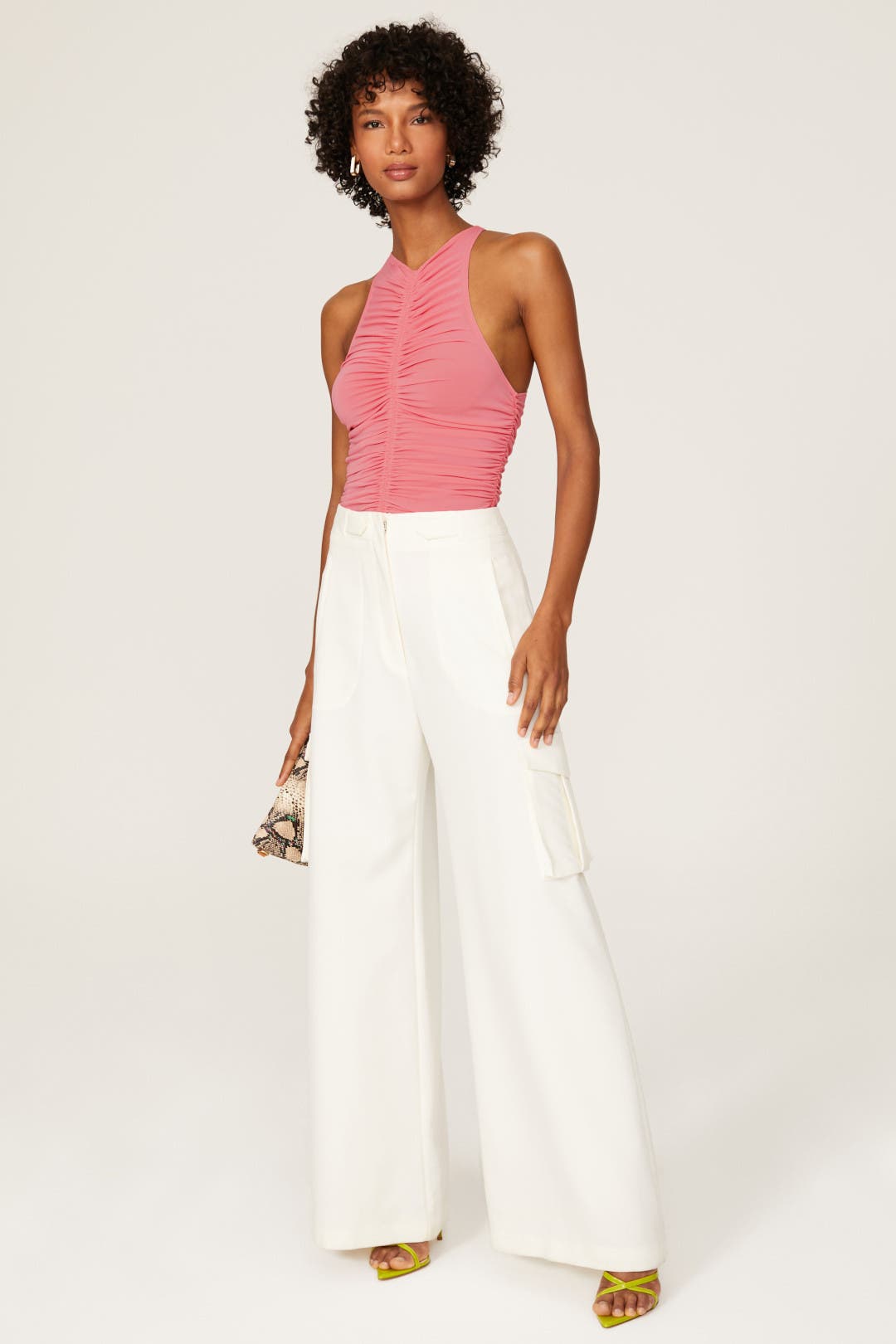 Adley Ruched Top by A.L.C. | Rent the Runway