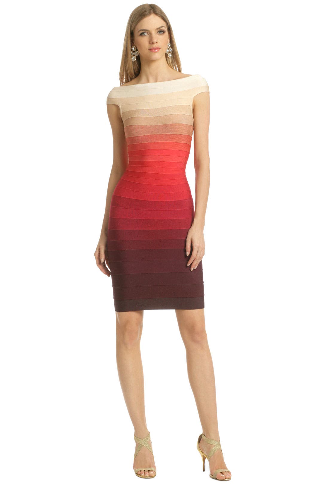 Volcano Explosion Dress by Hervé Léger | Rent the Runway