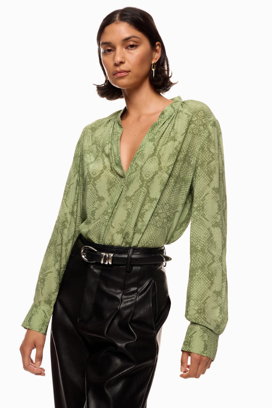 Tink Python Blouse by Zadig & Voltaire | Rent the Runway