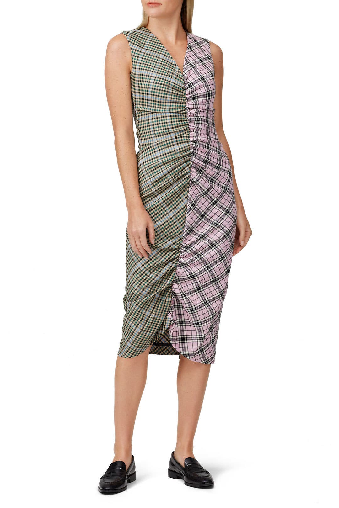 Plaid Audrey Dress by Brogger | Rent the Runway