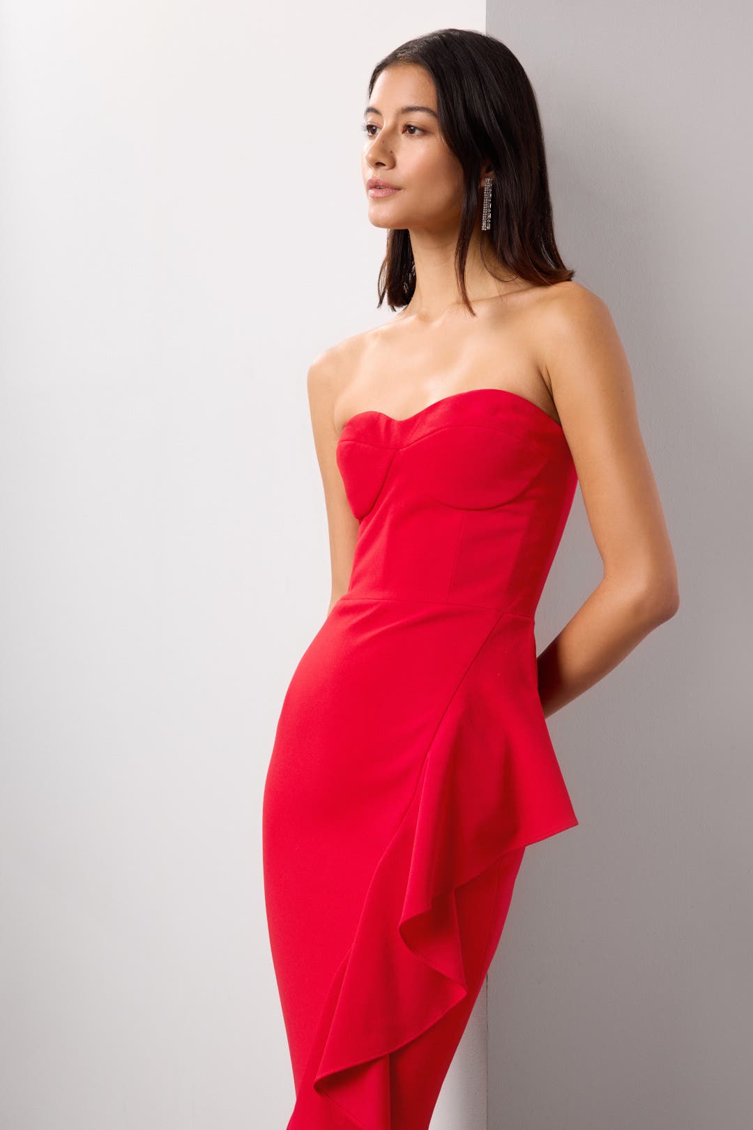 Red Paris Gown by Dress The Population | Rent the Runway