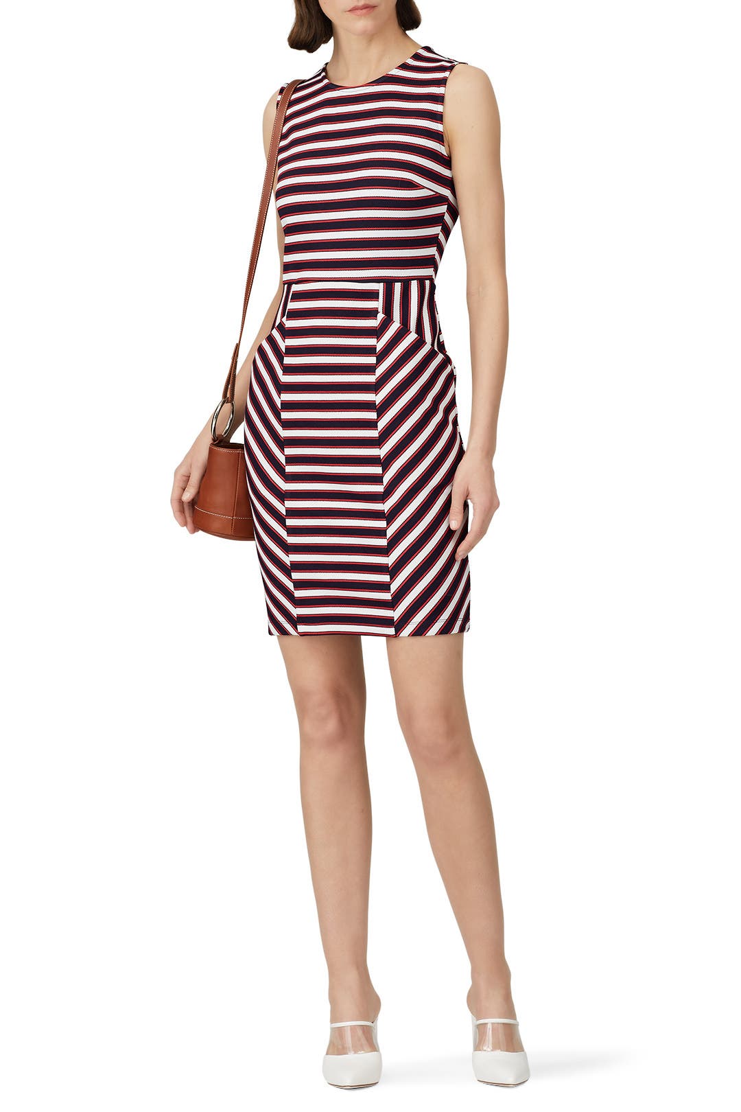 Striped Panel Dress by Leota | Rent the Runway