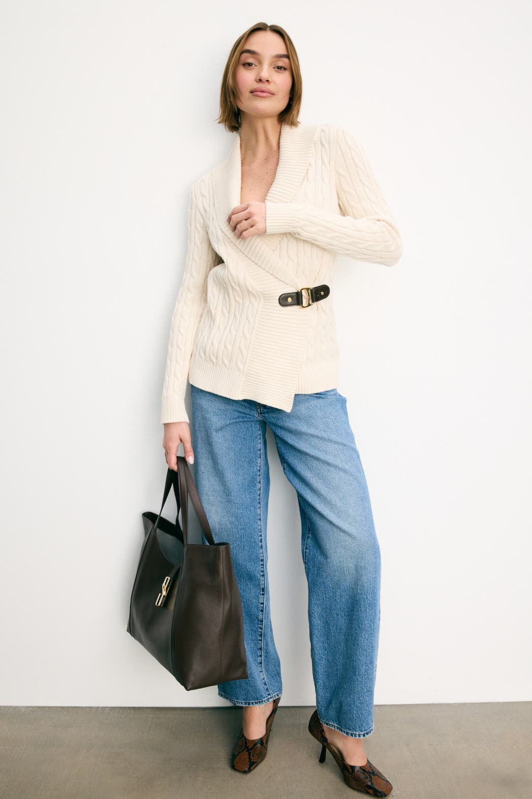 Donato Long Sleeve Sweater by Lauren Ralph Lauren | Rent the Runway