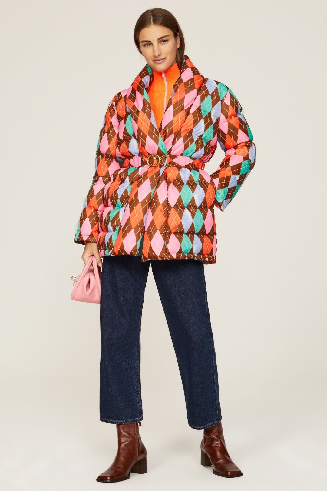 Belted Puffer by Rachel Antonoff | Rent the Runway