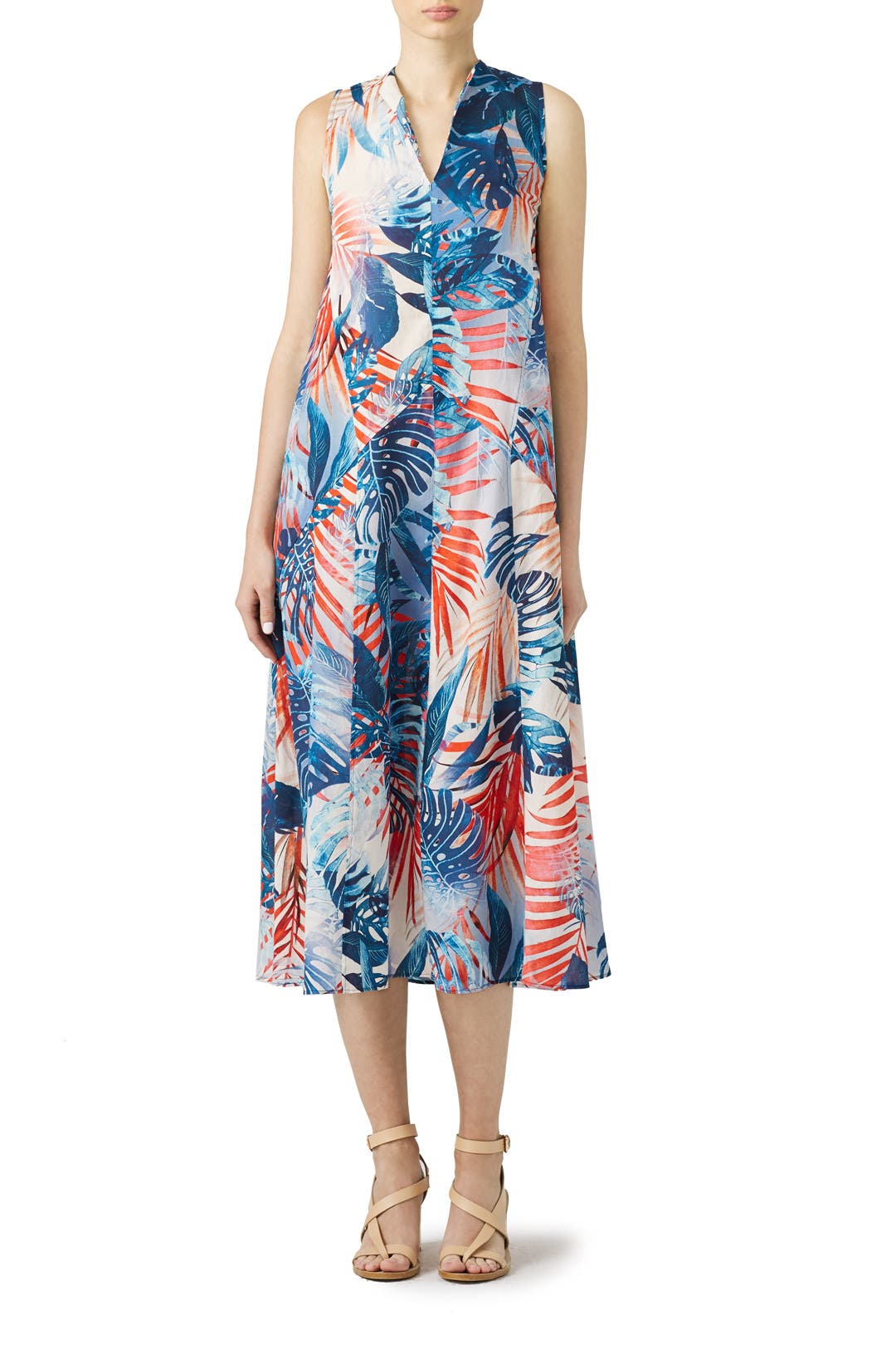 Tree Print Midi Dress by Fuzzi | Rent the Runway