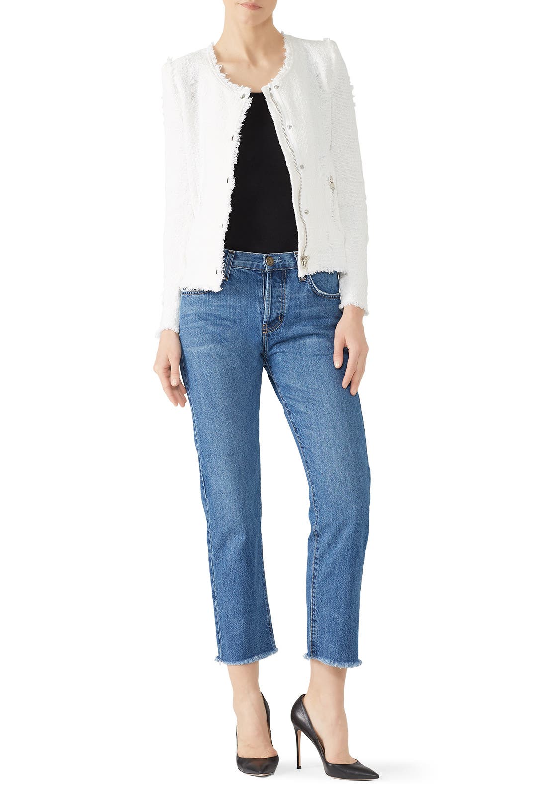 Agnette Tweed Jacket by Iro | Rent the Runway