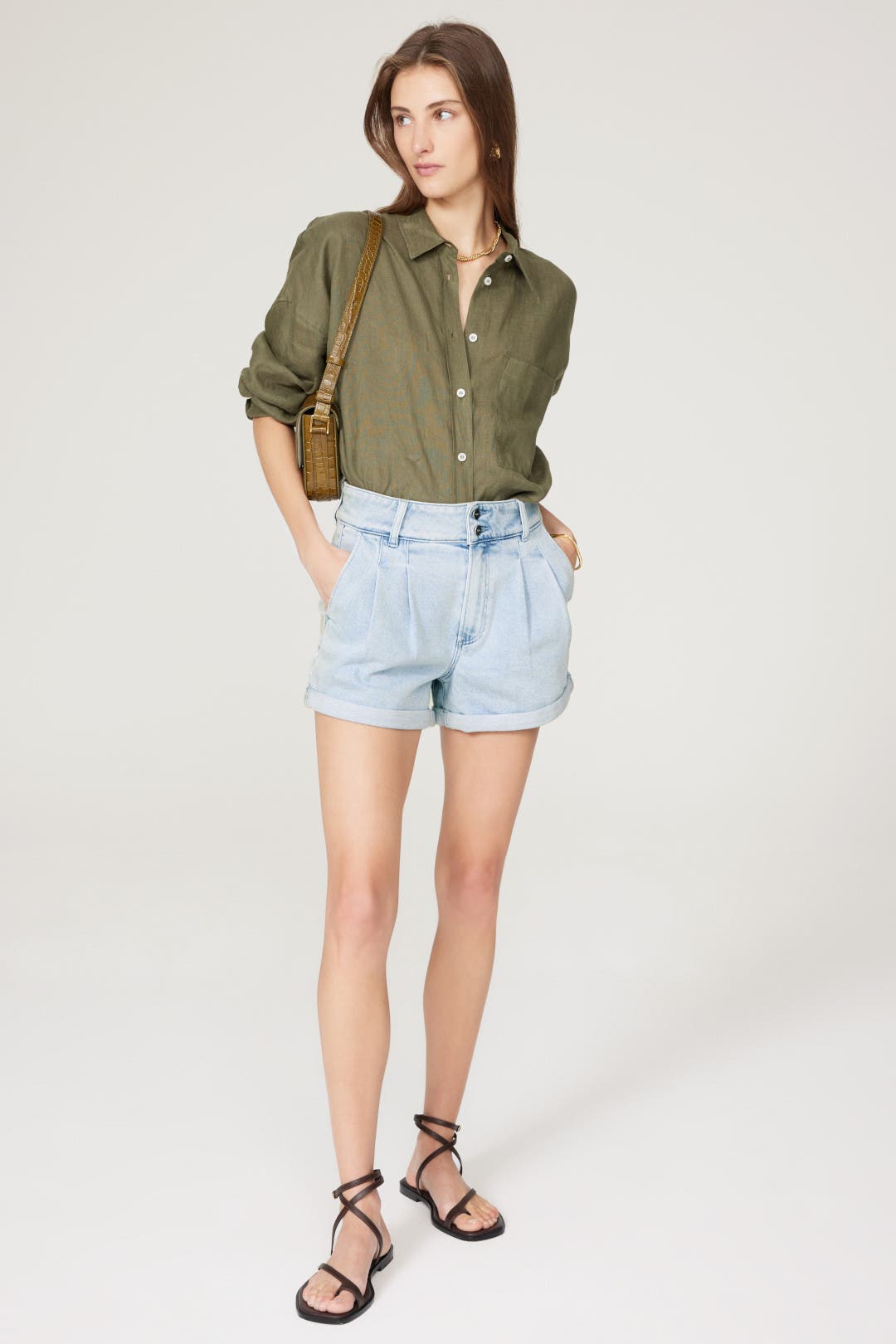 Beth Shorts by PAIGE | Rent the Runway