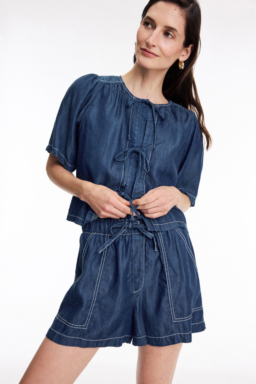 Carreen Patch Pocket Shorts by Fifteen Twenty | Rent the Runway