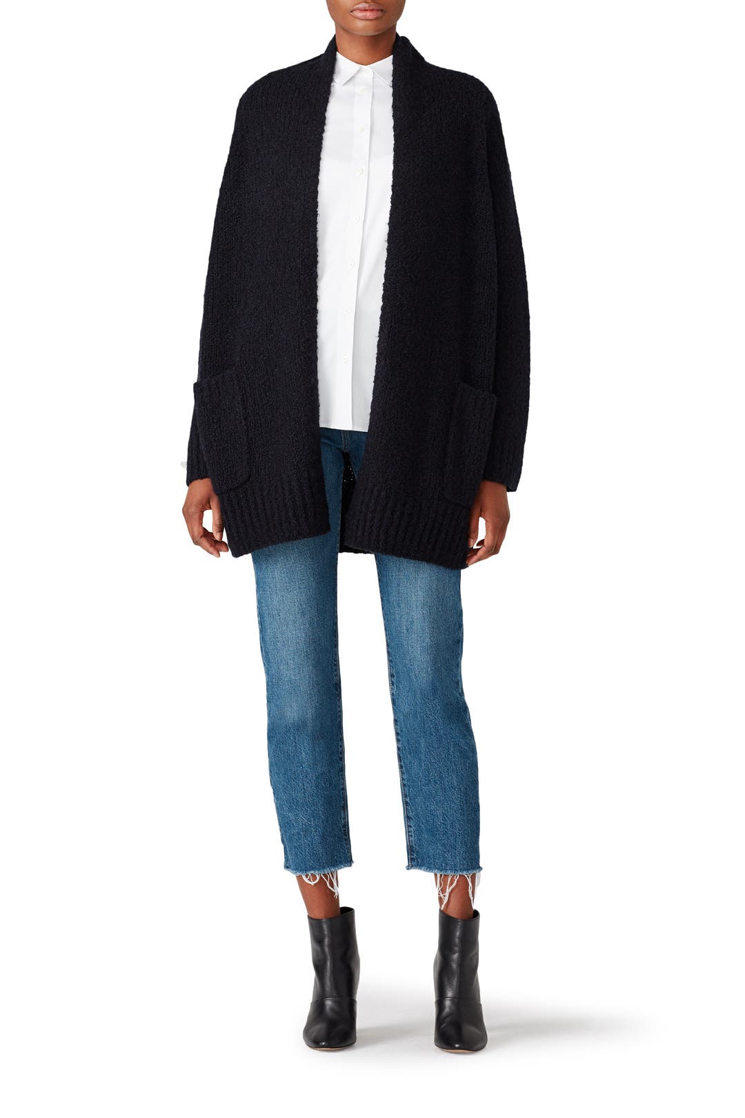 Marled Car Coat by VINCE. | Rent the Runway
