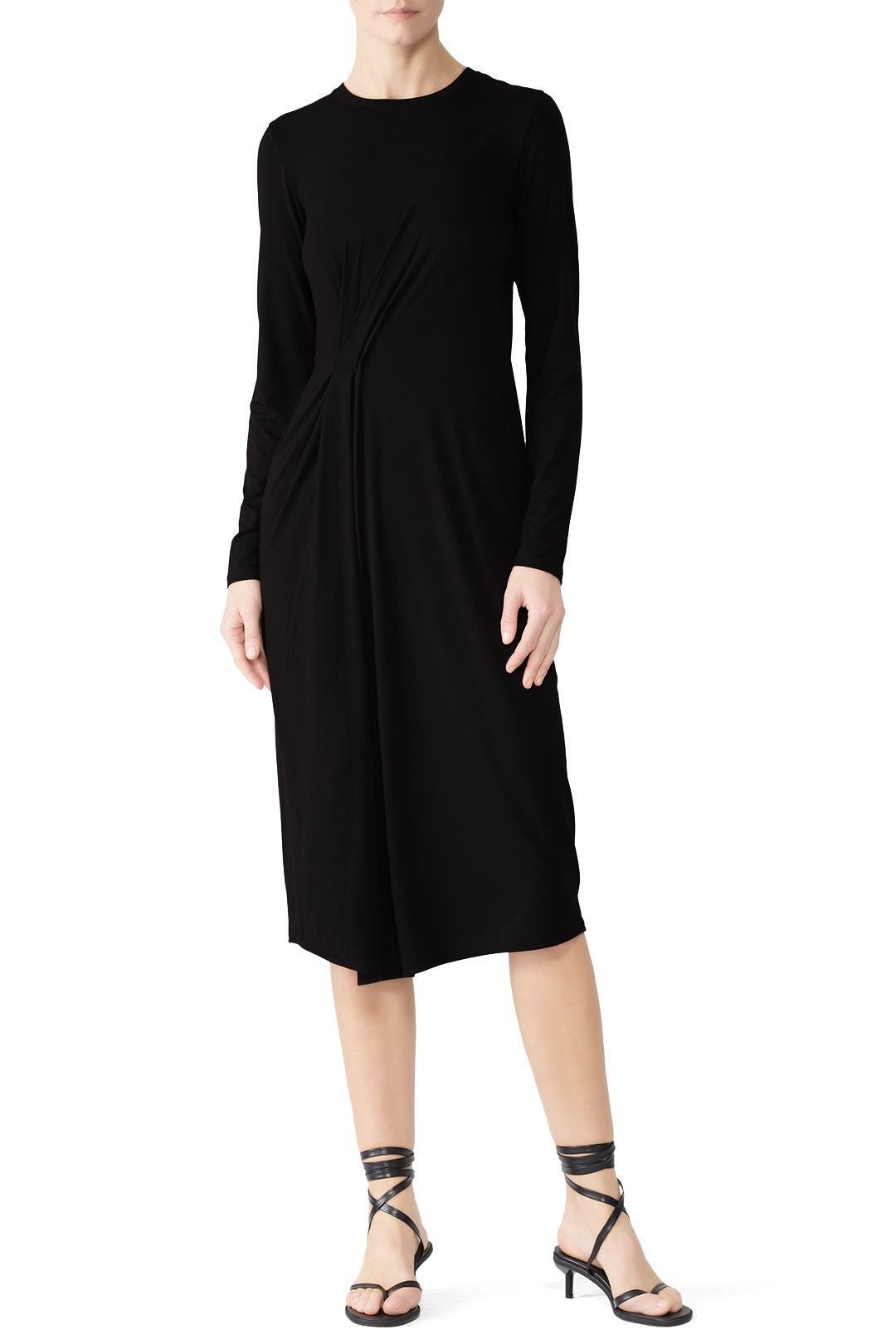 Side Drape Dress by VINCE. | Rent the Runway