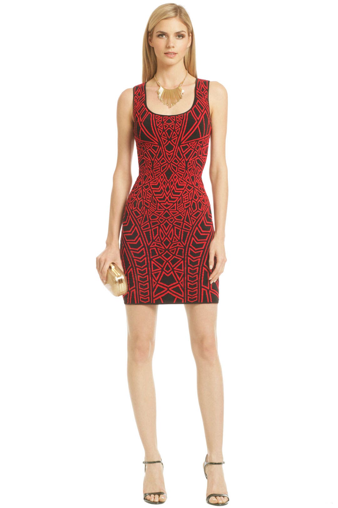 Rouge Puzzle Solver Dress By RVN For 55 Rent The Runway