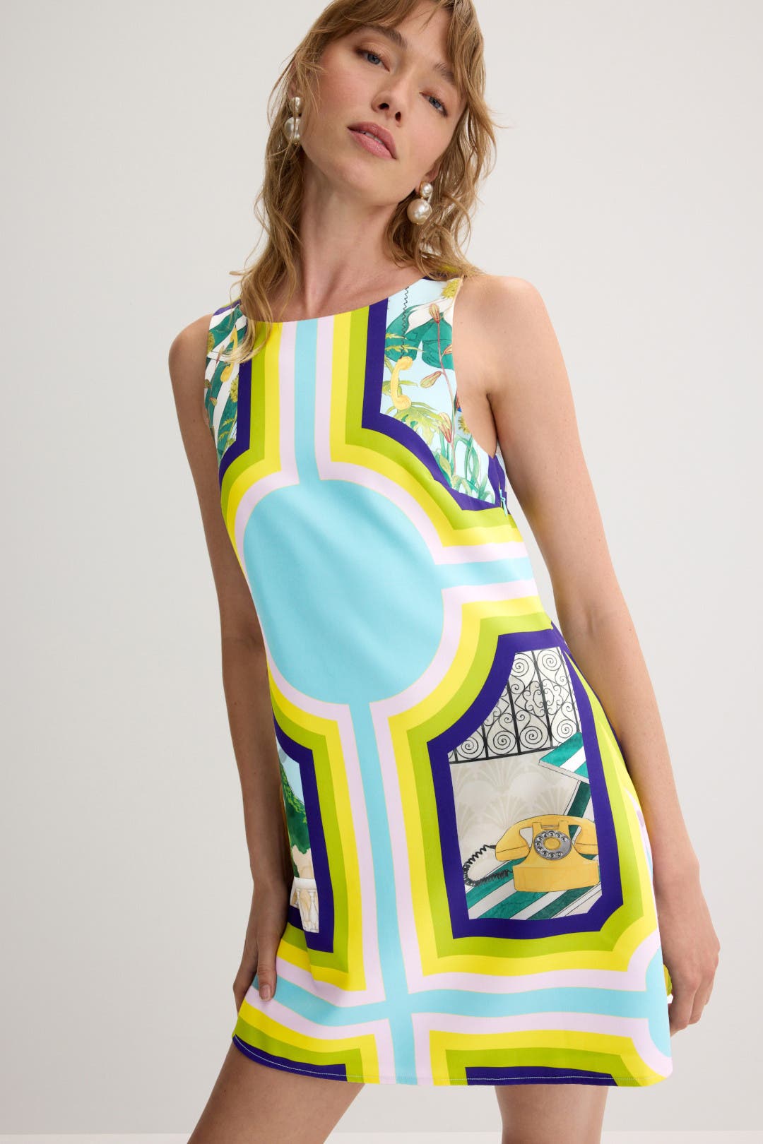 In The Garden Tailored Electra Dress by Muma World | Rent the Runway