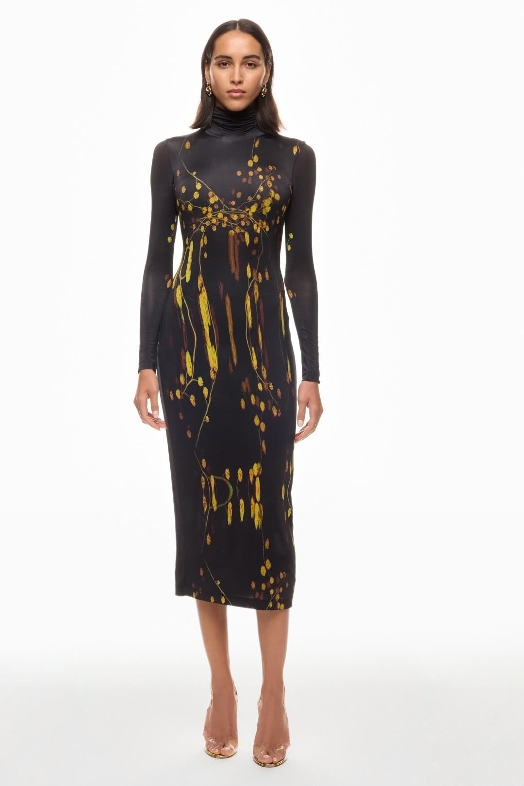 Long Sleeve Turtleneck Dress by Prabal Gurung | Rent the Runway