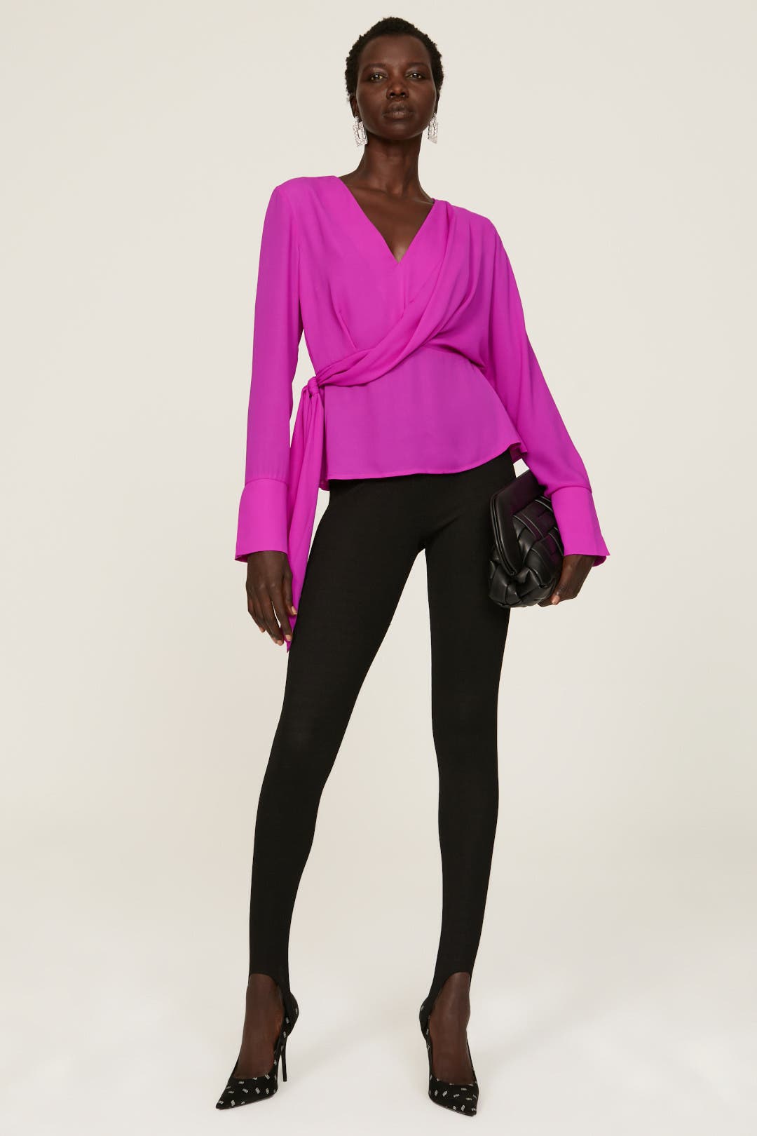 Side Tie Top by Atlein x RTR | Rent the Runway