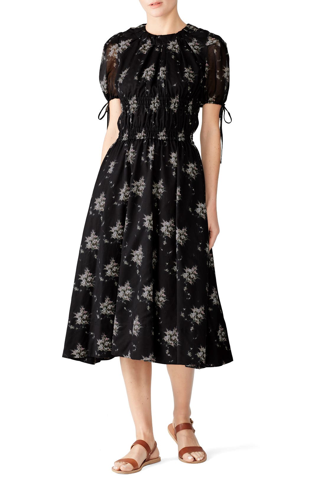 Orsolina Floral Midi Dress by Brock Collection | Rent the Runway
