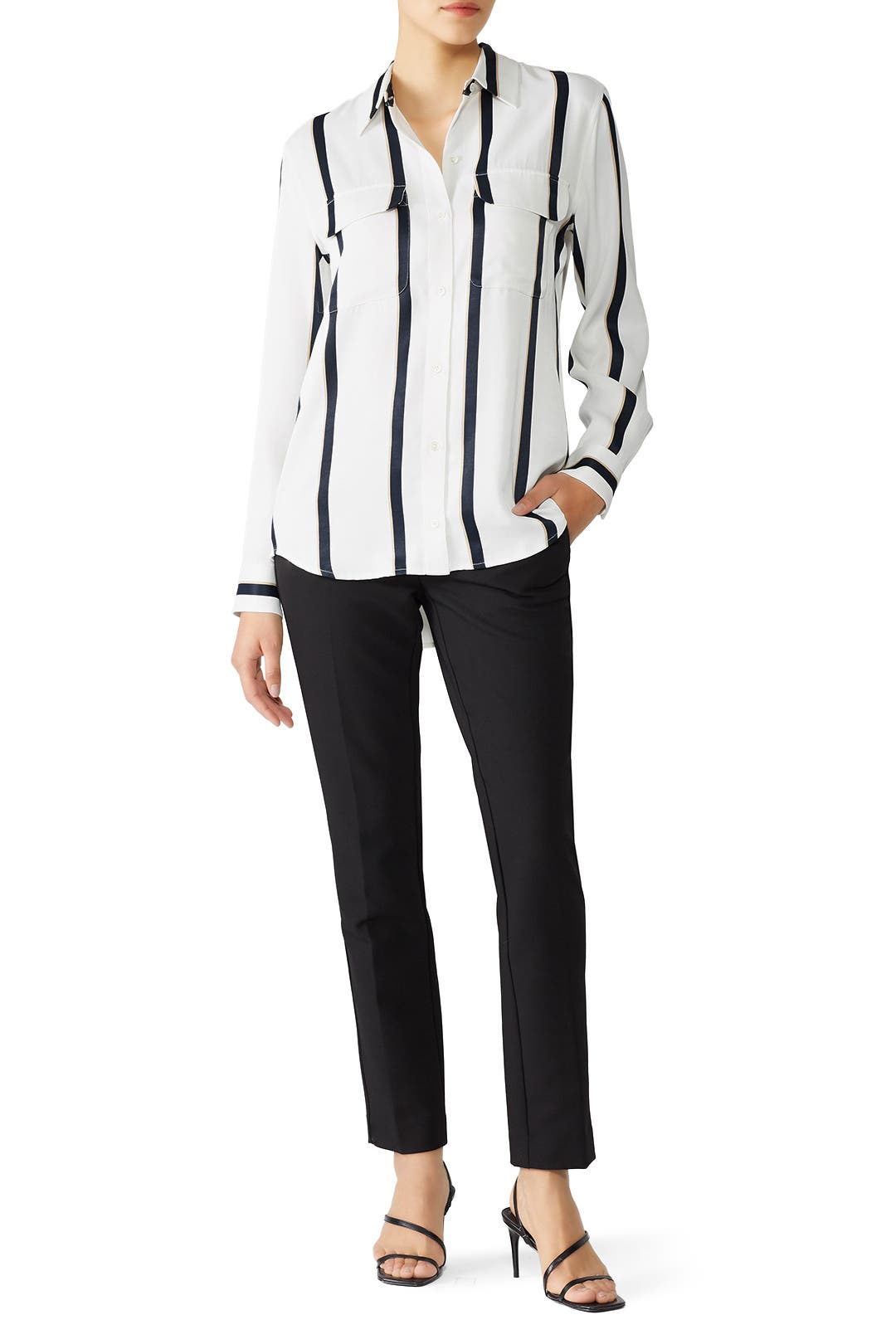 New Signature Button Down by Equipment | Rent the Runway