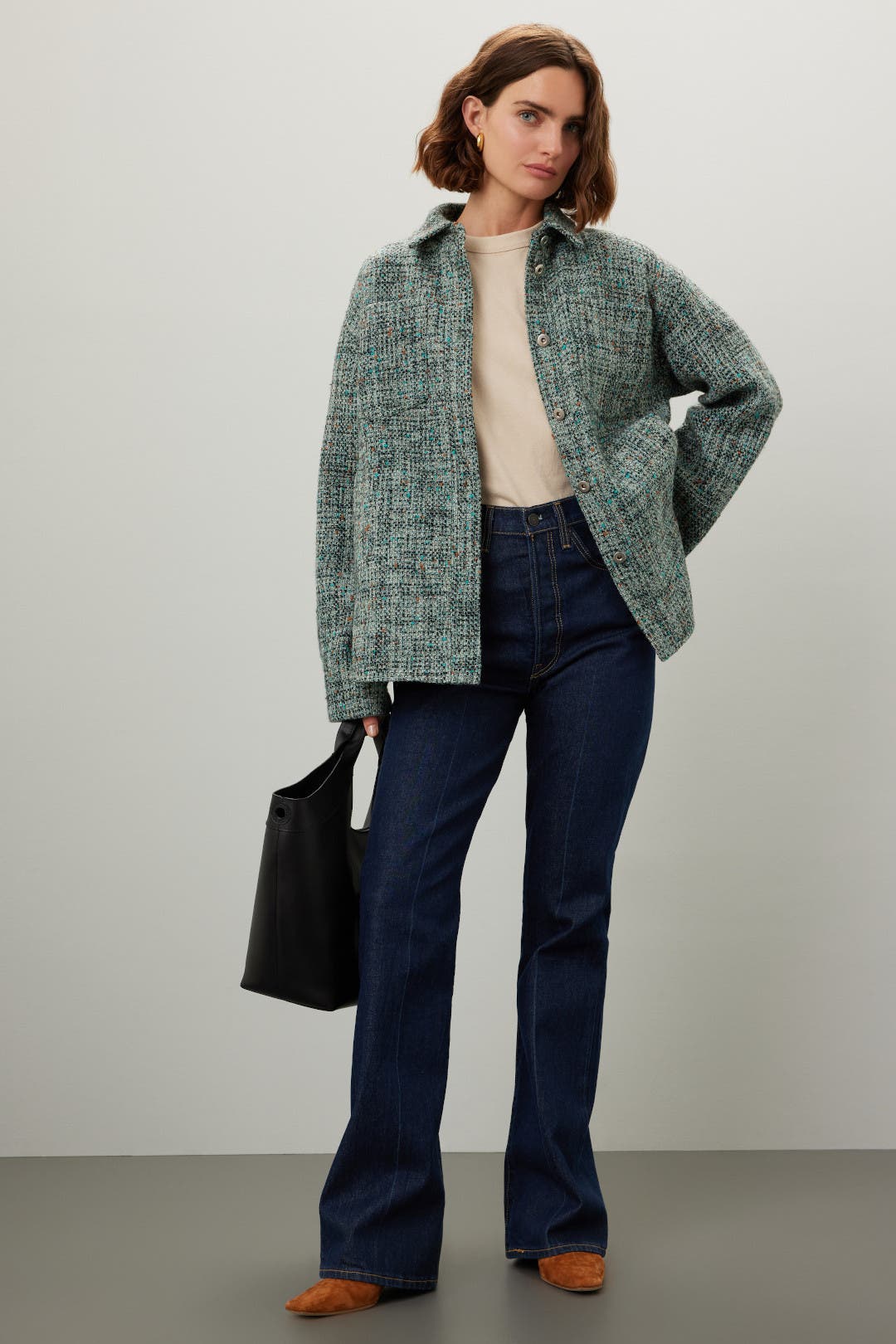 Button Up Shacket by Derek Lam 10 Crosby x RTR | Rent the Runway