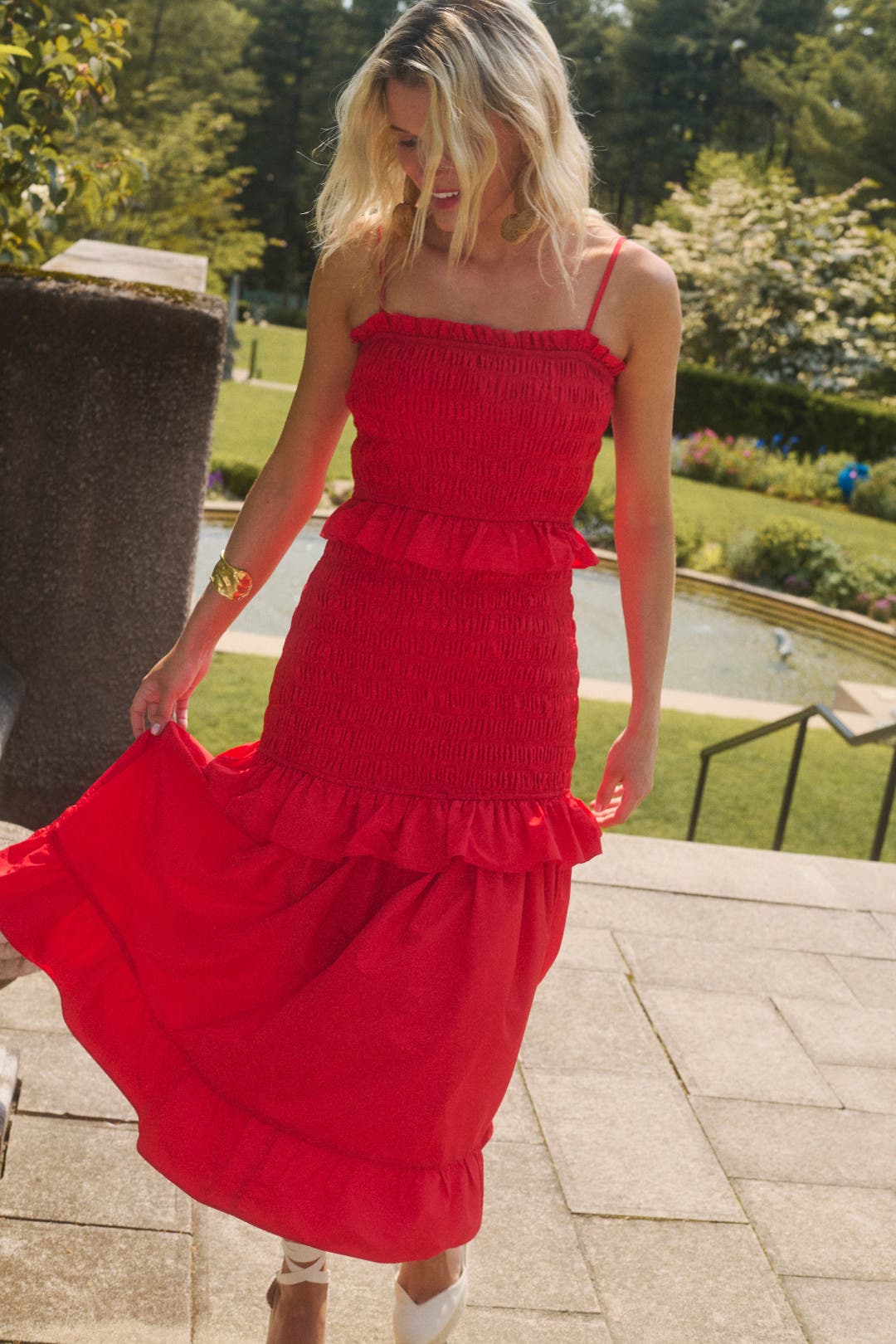 Smocked Maxi Dress by Endless Rose | Rent the Runway