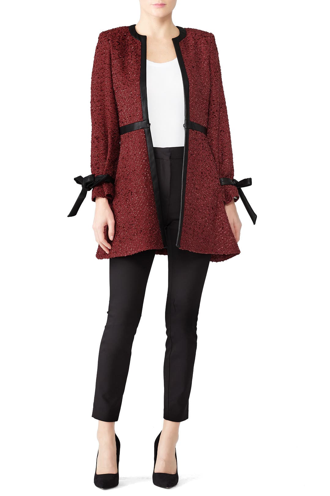 Grace Tweed Jacket by Deborah Lyons | Rent the Runway