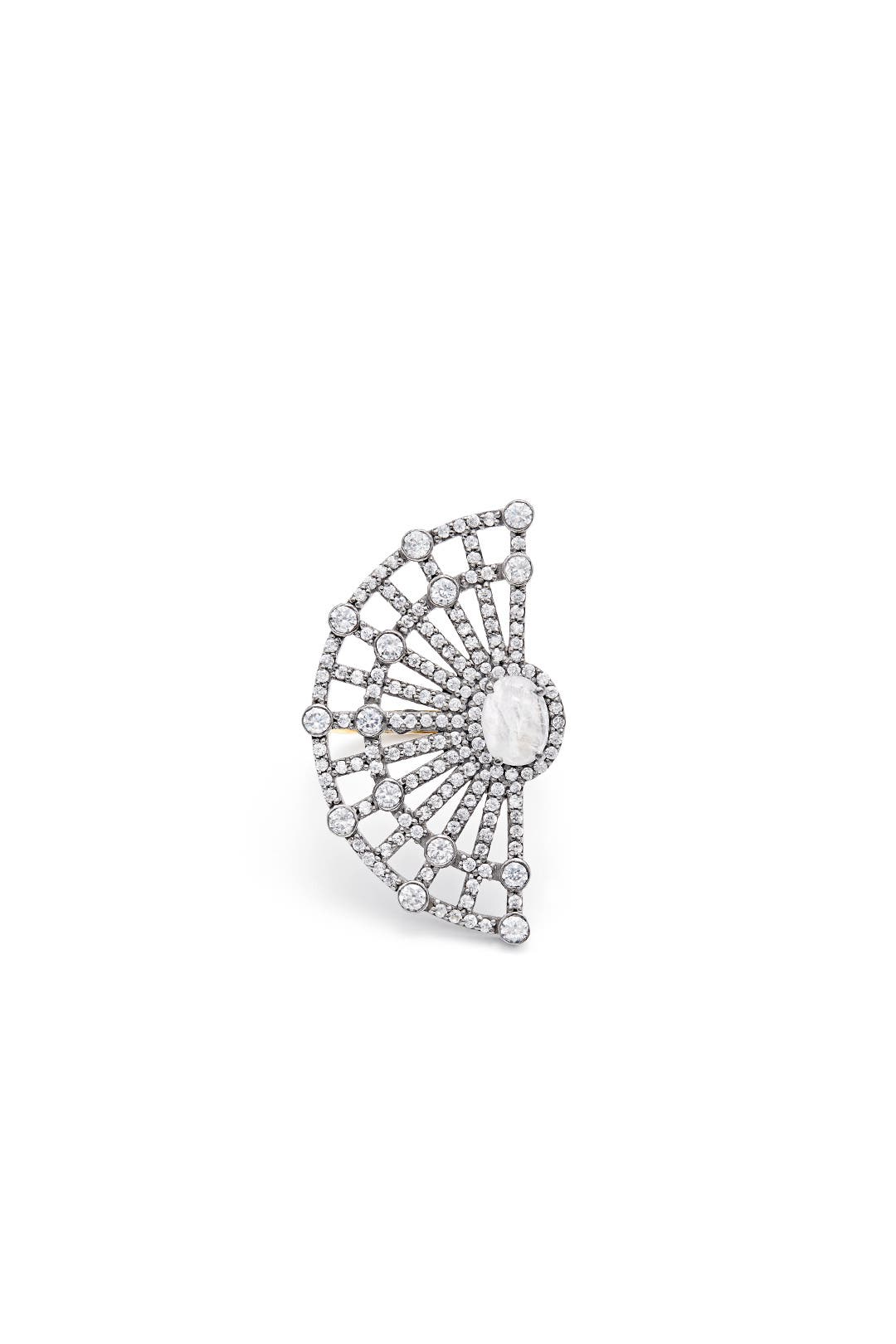 Opera Fan Statement Ring by Indulgems for $44 | Rent the Runway