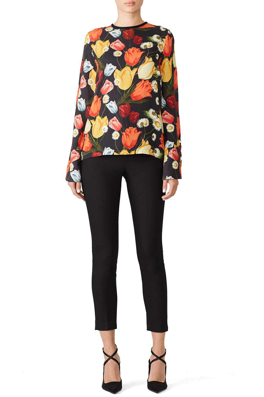Dutch Tulip Reba Top by Mother of Pearl | Rent the Runway