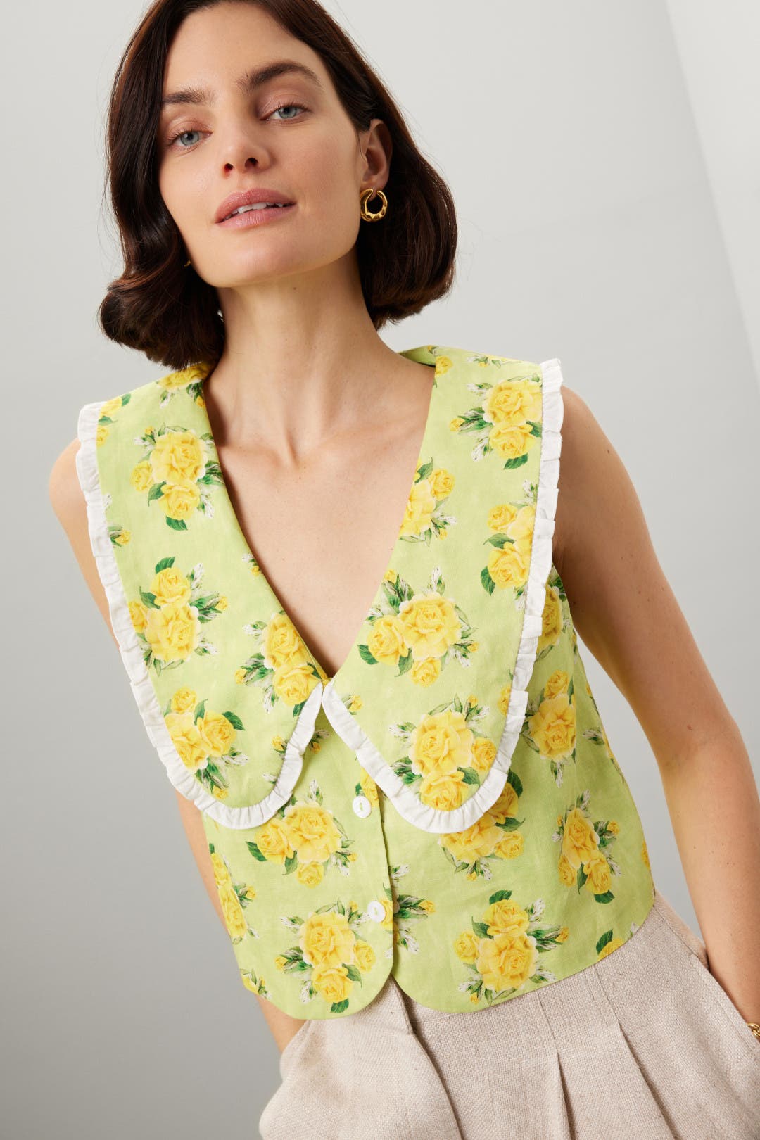 Georgia Floral Top by Rachel Antonoff | Rent the Runway