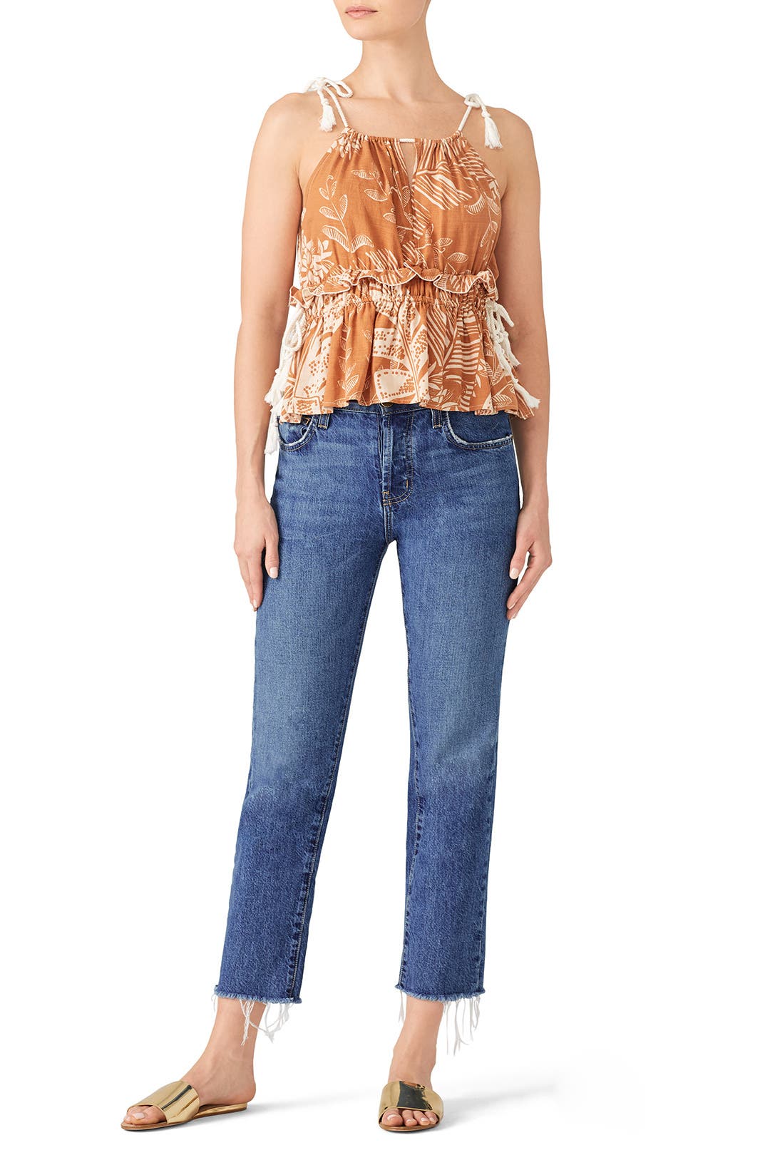 Tassel Rope Tank Top by See by Chloé | Rent the Runway