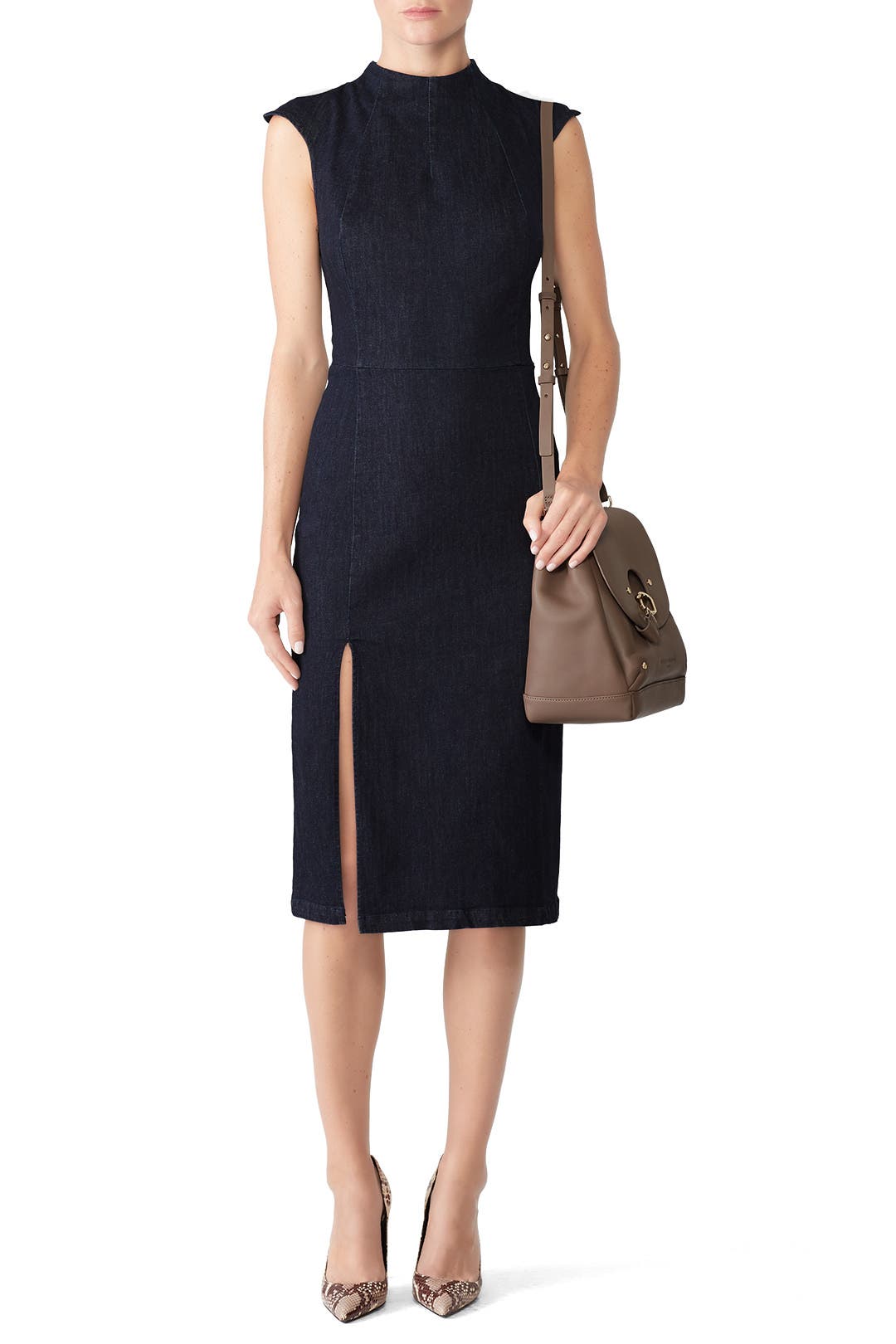 Indigo Denim Sheath by Alexia Admor | Rent the Runway