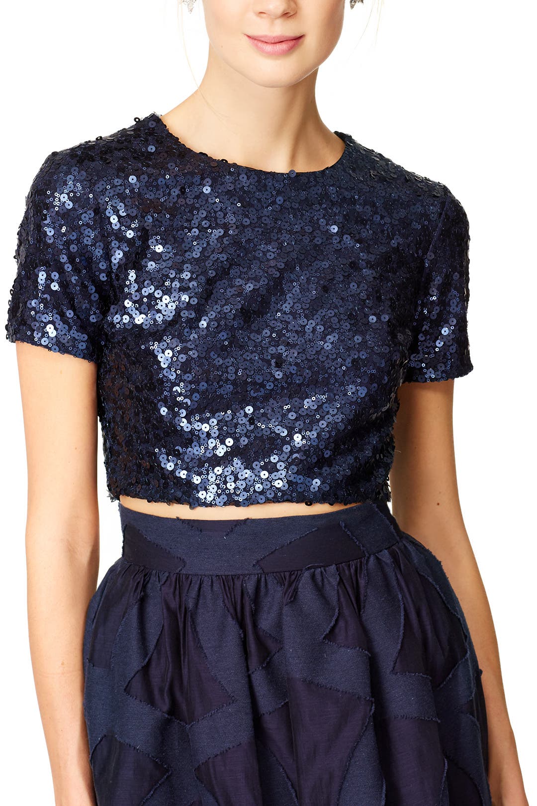 Starry Evening Top by Badgley Mischka | Rent the Runway