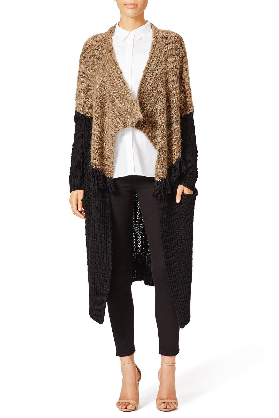 Fringe Cardigan by Thakoon Addition | Rent the Runway